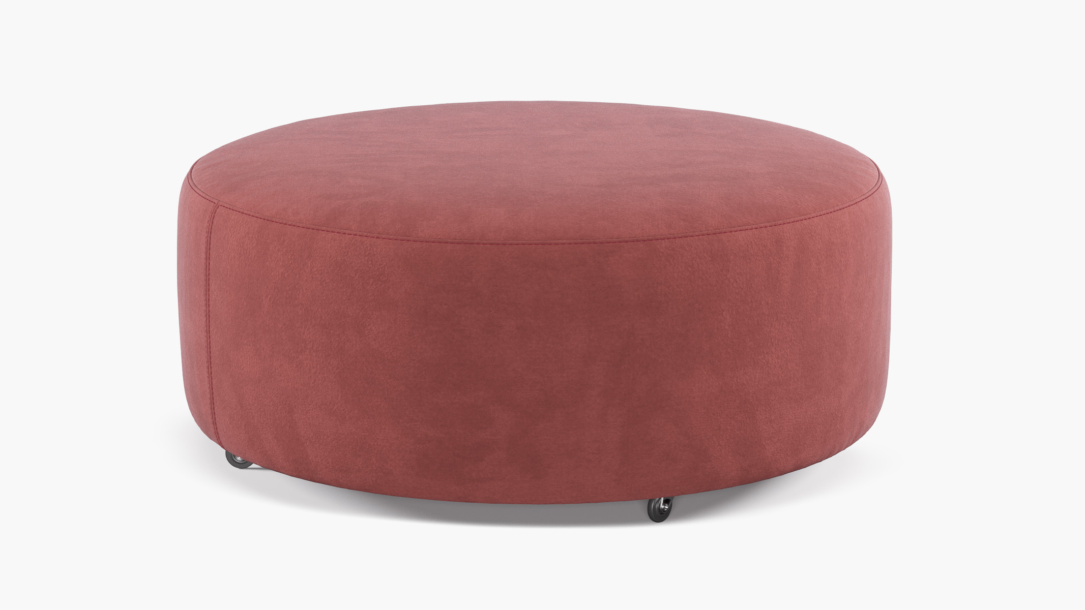 Red cocktail ottoman store
