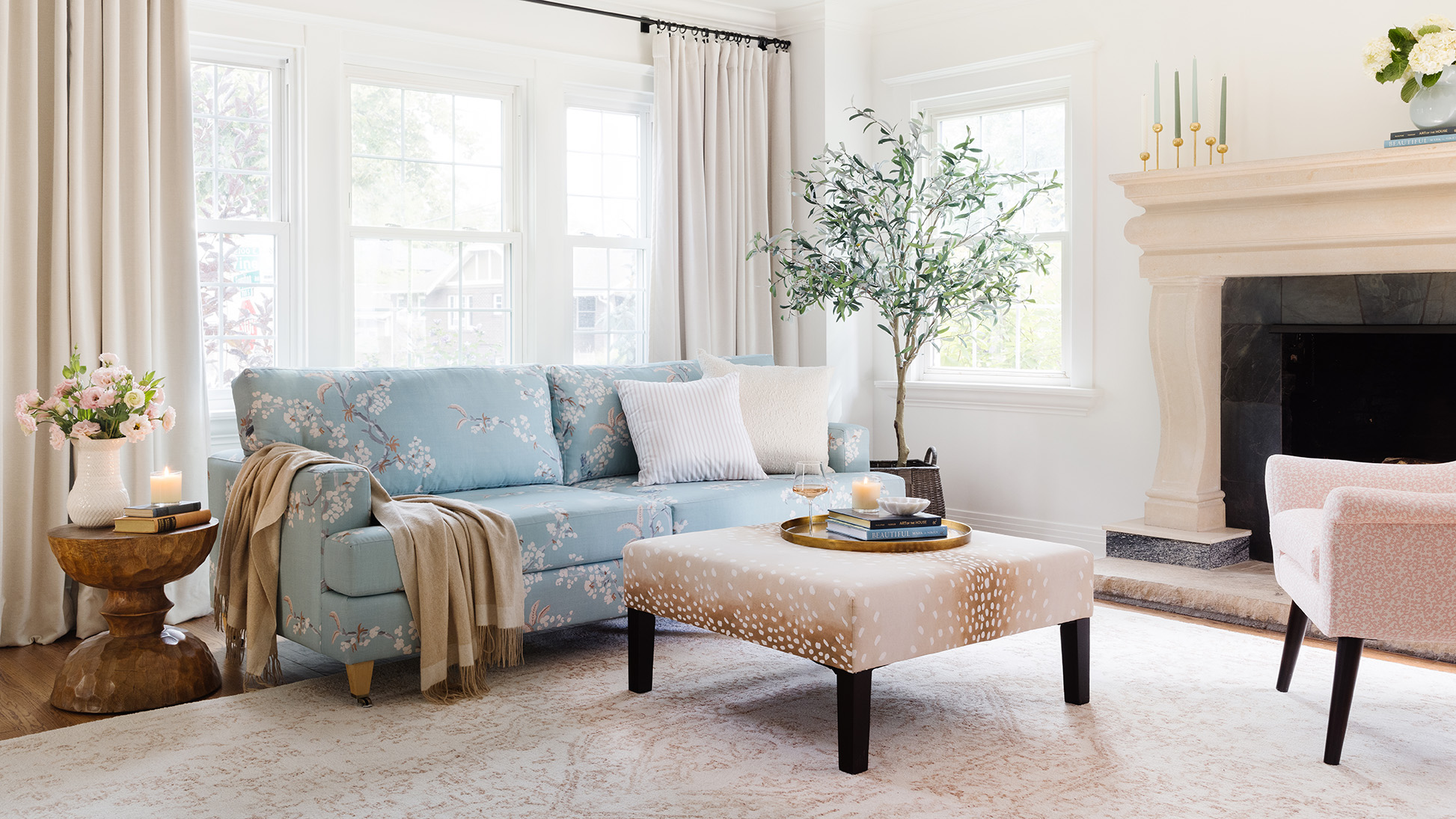 Cocktail Ottoman Rust Velvet Espresso