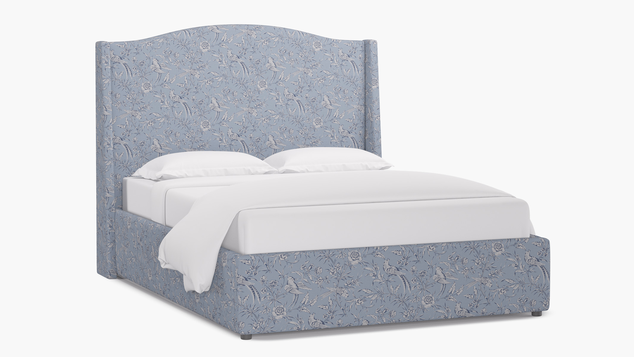 The range crushed velvet bed store